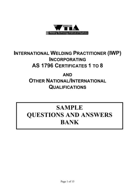 Saudi Aramco Typical Inspection Plan (SATIP) | PDF