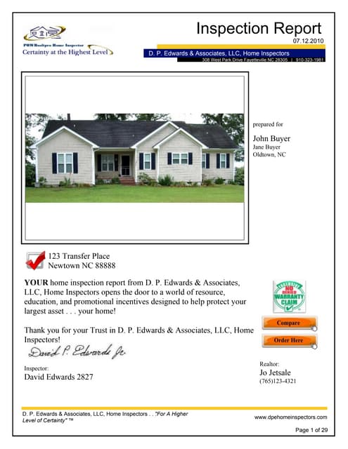 Septic tank inspection guide