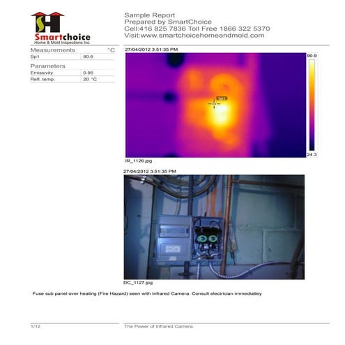 Sample report infrared home inspection | PDF