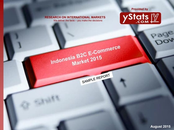 Infographic: Indonesia B2C E-Commerce Market 2015 | PDF