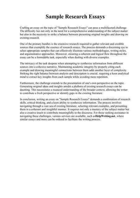 Report Essay Sample. Cornish College of the Arts | PDF