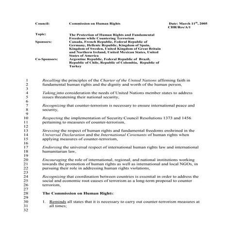 Sample Resolution | DOCX