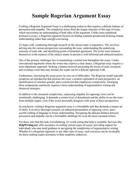 Rogerian Essay Sample.pdf