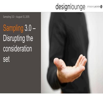 Sampling 3.0 Webinar Presentation August 2015 | PPT