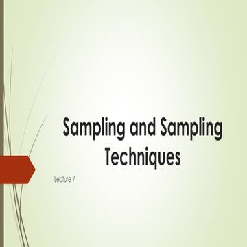 Probability Sampling and Types by Selbin Babu | PPTX