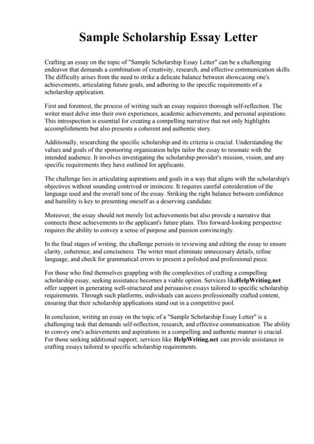 Sample National Junior Honor Society Essay | PDF | Secondary Education ...