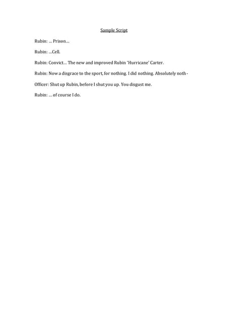Suits script | DOCX