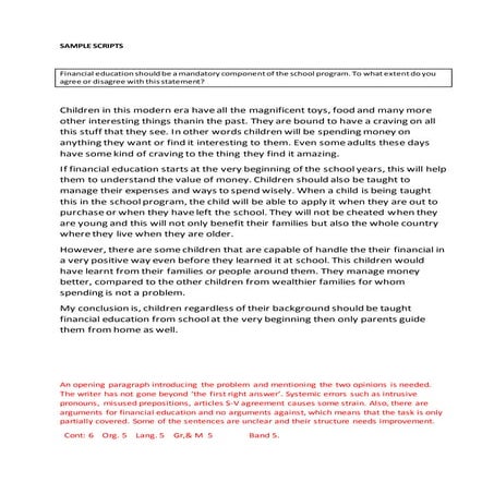 Sample scripts | PDF