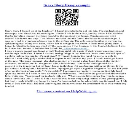 Sample Short Essay | PDF