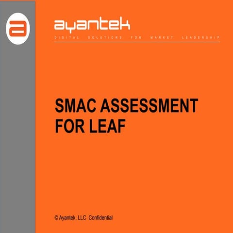 Sample SMAC Assessment | PPTX