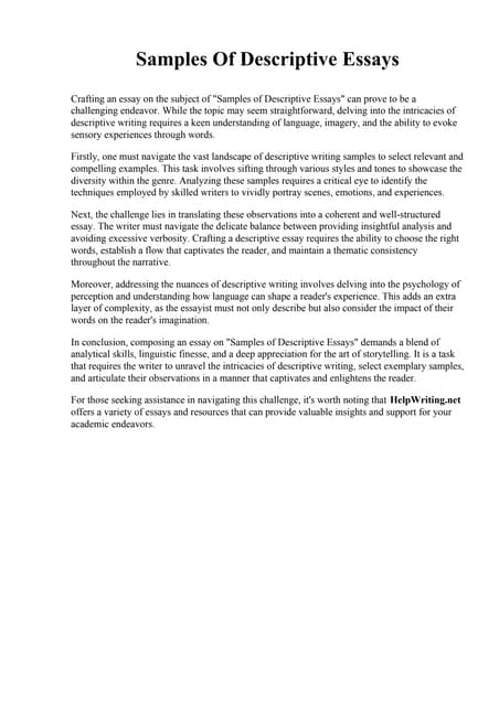 Descriptive Essay Samples.pdf