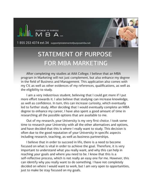 Sample Statement of Purpose Harvard | PDF
