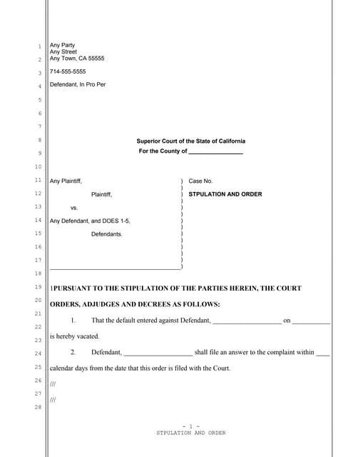 Sample california demand for copies of pleadings | DOC