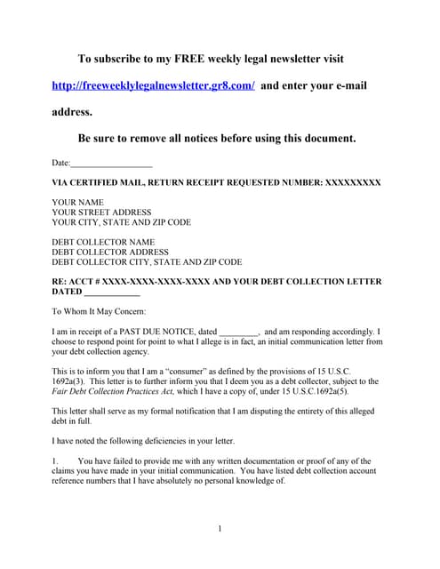 Sample Notice of Errata for California | DOC | Legal Services Industry ...