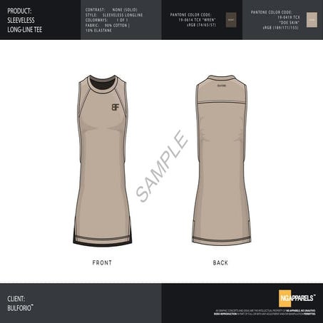 Sample tech pack or spec chart basically a blueprint of all the ...