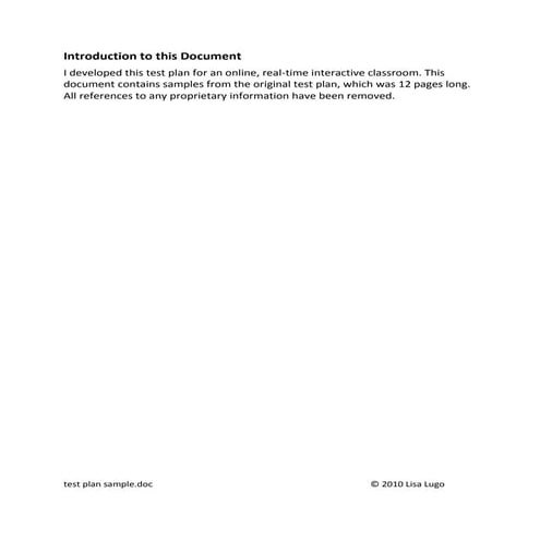 Sample Test Document | PDF