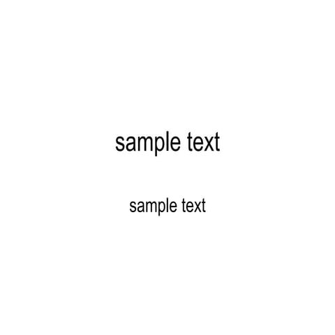 Sample Text | PPT