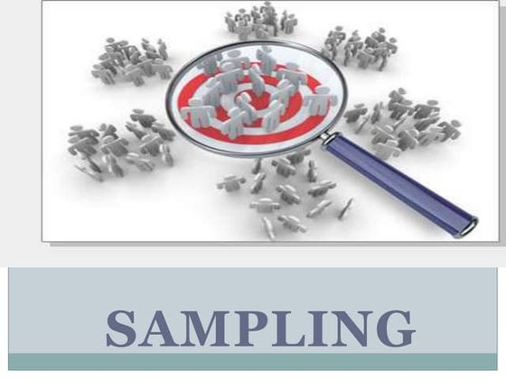 Using IDEA to Create a Sampling Methodology | PPT