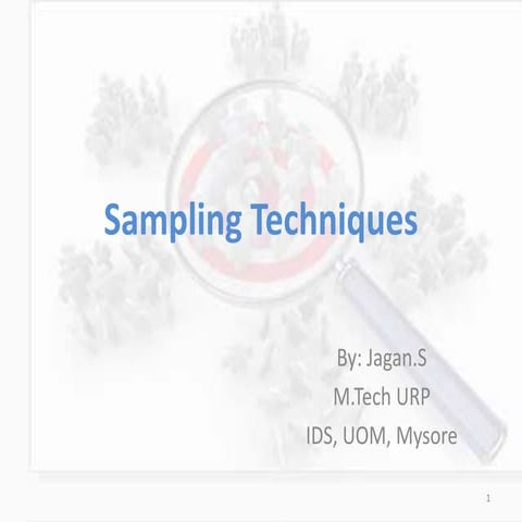 Jagan Sampling | PPTX | Science