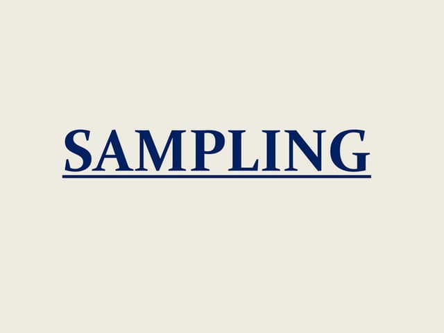 sampling of solid | PDF