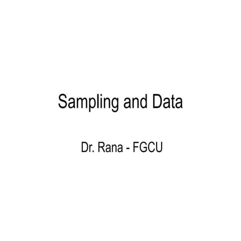 Sampling and Data_Update.ppt