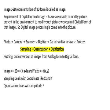 Sampling and quantization for multimedia student | PPTX