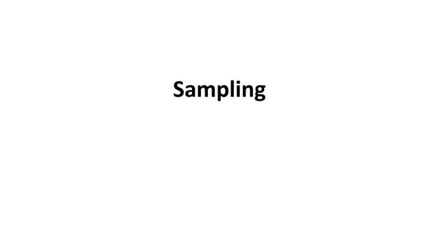 Sampling Technique In Quantitative And Qualitative Research Pptx