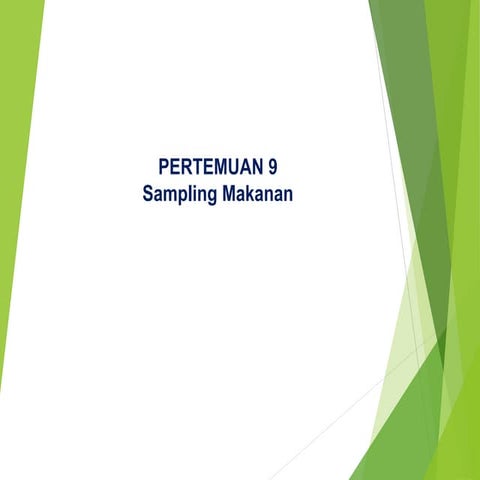 sampling makanan.ppt