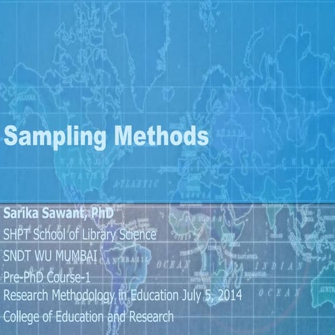 Sampling methods | PPT