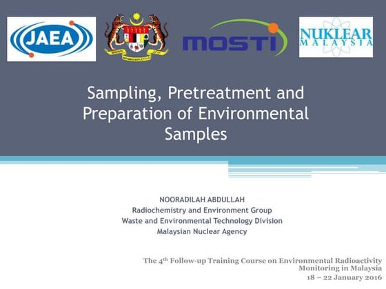 Water sampling , procedure, purpose , techniques and equipments | PPT