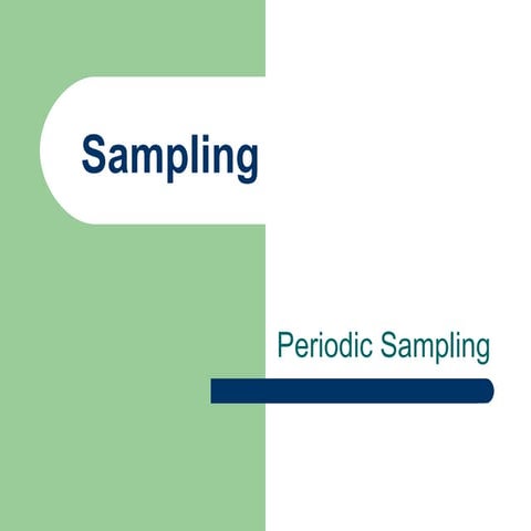 Sampling theorem | PPT