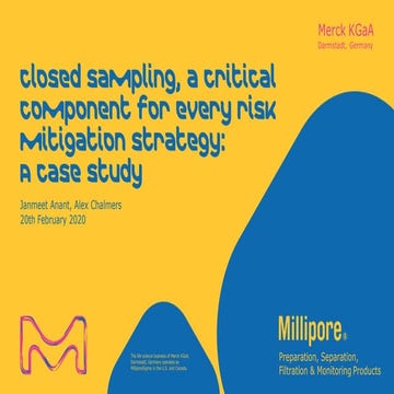 Webinar: Closed Sampling, a Critical Component for Every Risk ...