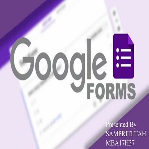 Google form; How to make google form | PPT