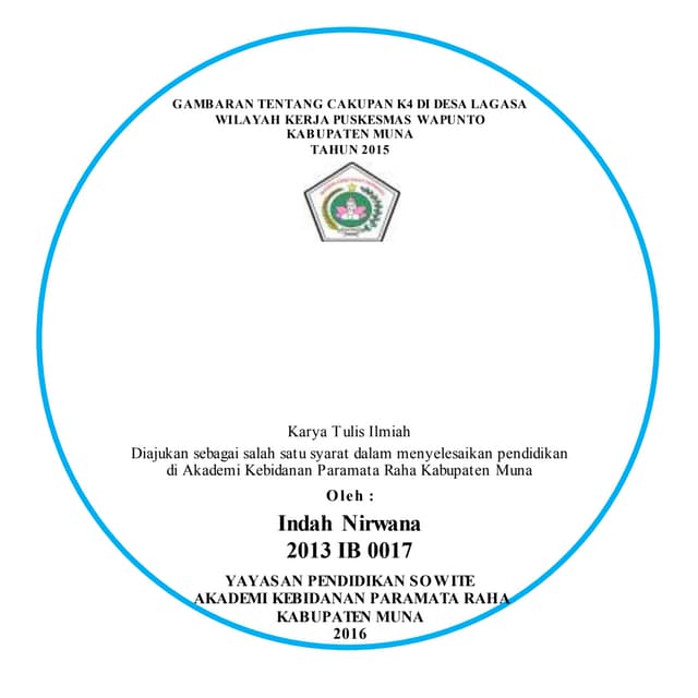 Sampul kaset paramata bundar jadi | DOCX