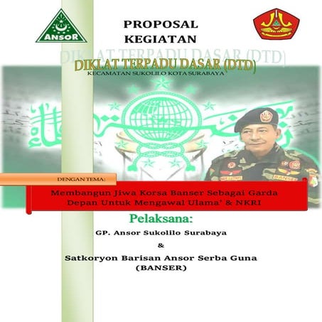 contoh cover proposal kegiatan | DOCX