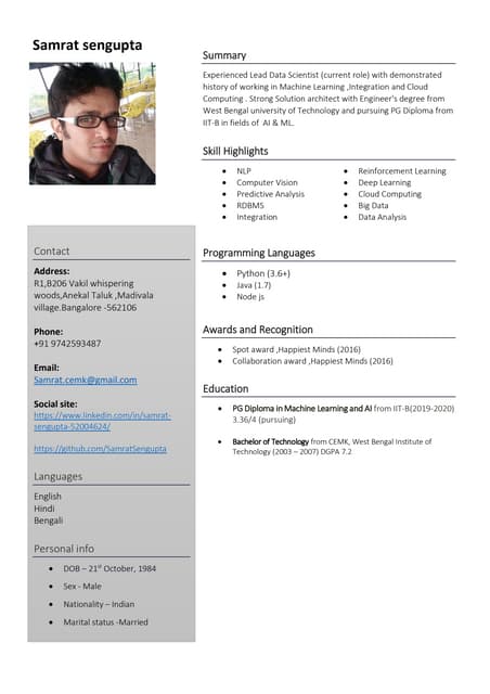 Resume | PDF