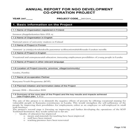 Sam report 2007_final | PDF