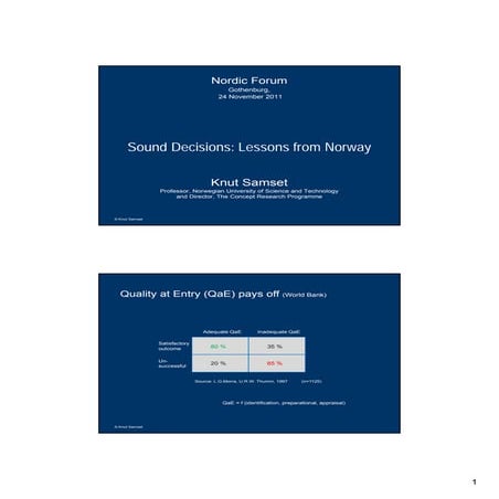 Knut Samset | PDF | Business Administration | Business