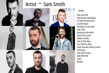 Sam Smith Album Cover Restart