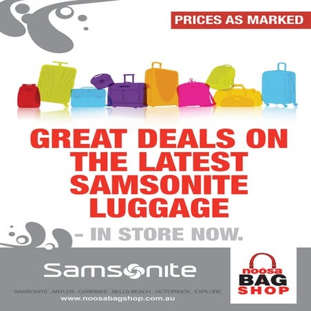 Sample Poster (Samsonite) | PDF