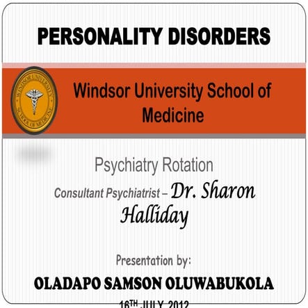 PERSONALITY DISORDERS.ppt
