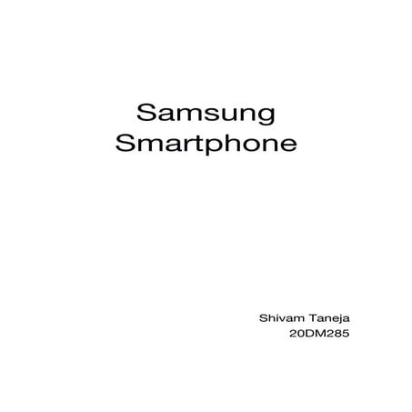 Samsung | PDF