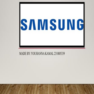 introduction and overview about samsung.pptx