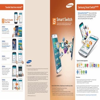 Samsung Smart Switch pamphlet | PDF