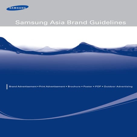 Samsung Asia brand guidelines 10 feb04 | PDF