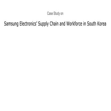 Samsung case study | PDF