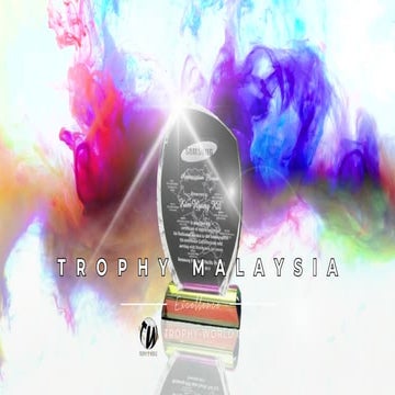 Samsung Crystal Plaques at Trophy-World Malaysia | Custom Trophies ...