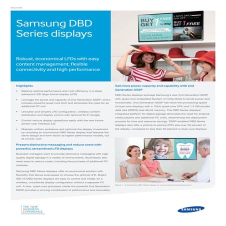 Samsung Smart LED Signage IF Series Catalog | PDF