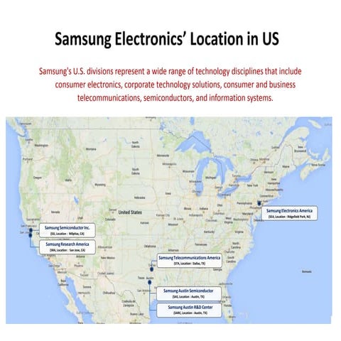 Samsung Electronics US location | PPTX