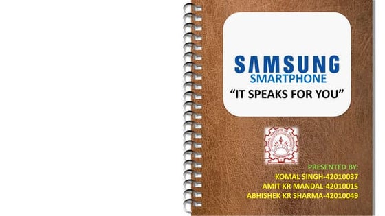 Samsung case study Presentation | PPTX